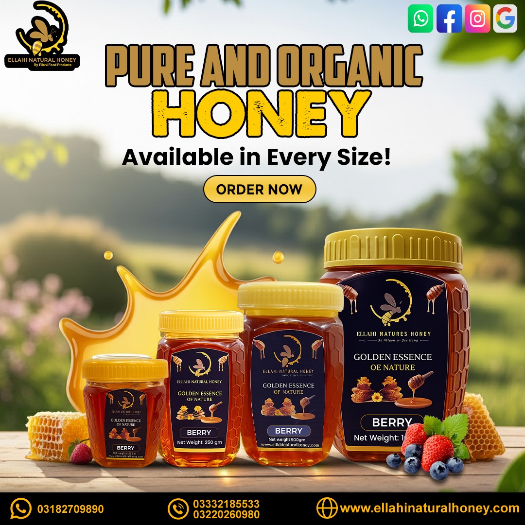 Berry Honey Wholesaler in Pakistan – 5 Reasons to Choose Ellahi Natural ...